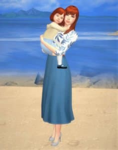 Mother and Child Pose Pack - Sims4File