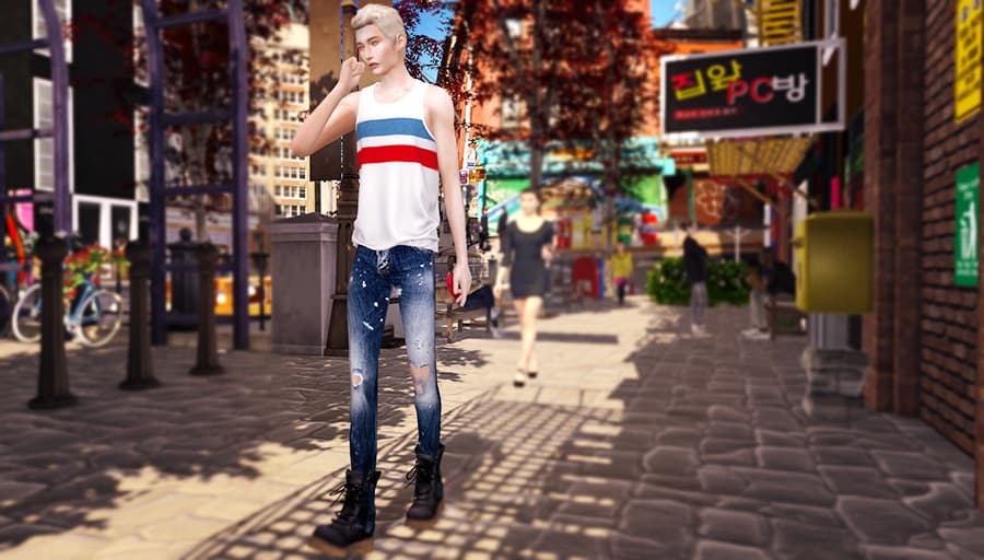 City Walk POSEPACK - Sims4File