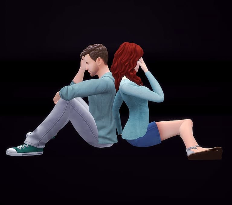 Argument Poses No.2 - Sims4File
