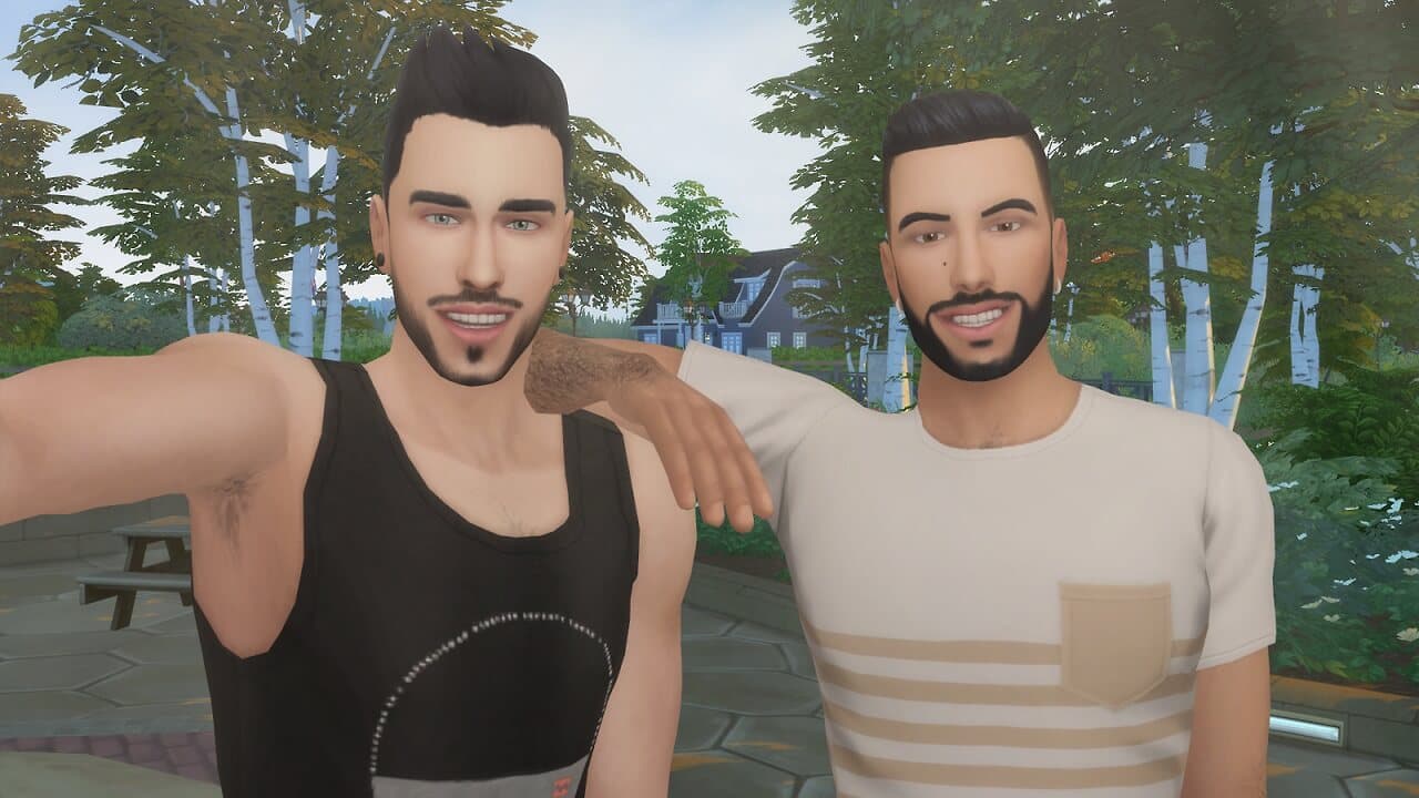 Friends Selfie Pose Pack - Sims4File