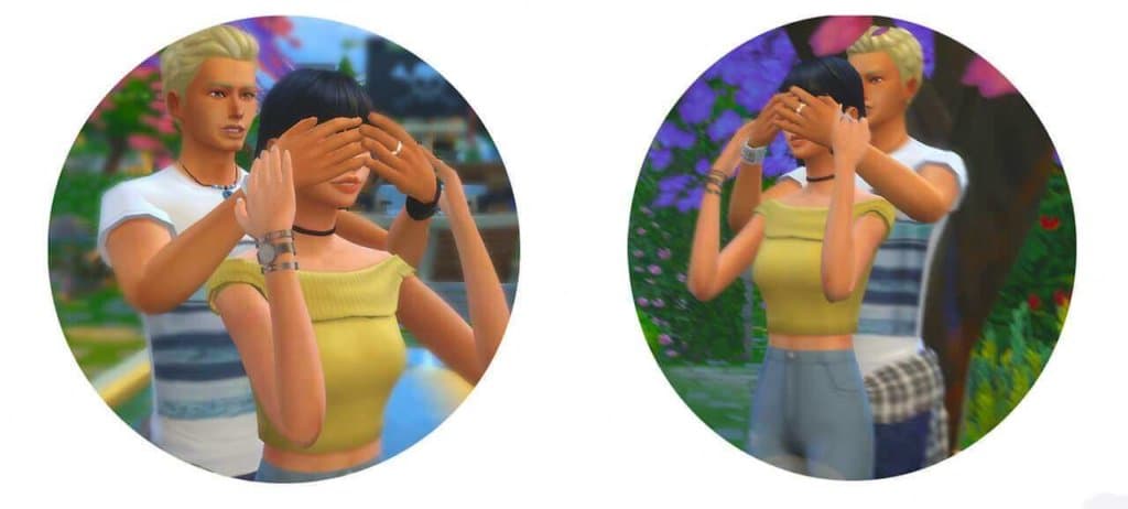 “Surprise” Pose Pack - Sims4File