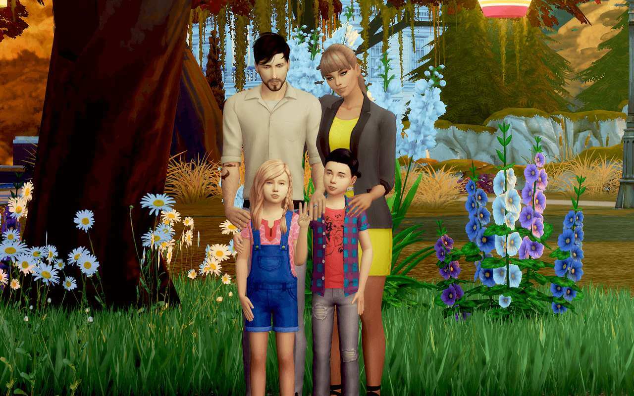 Family portrait - Sims4File
