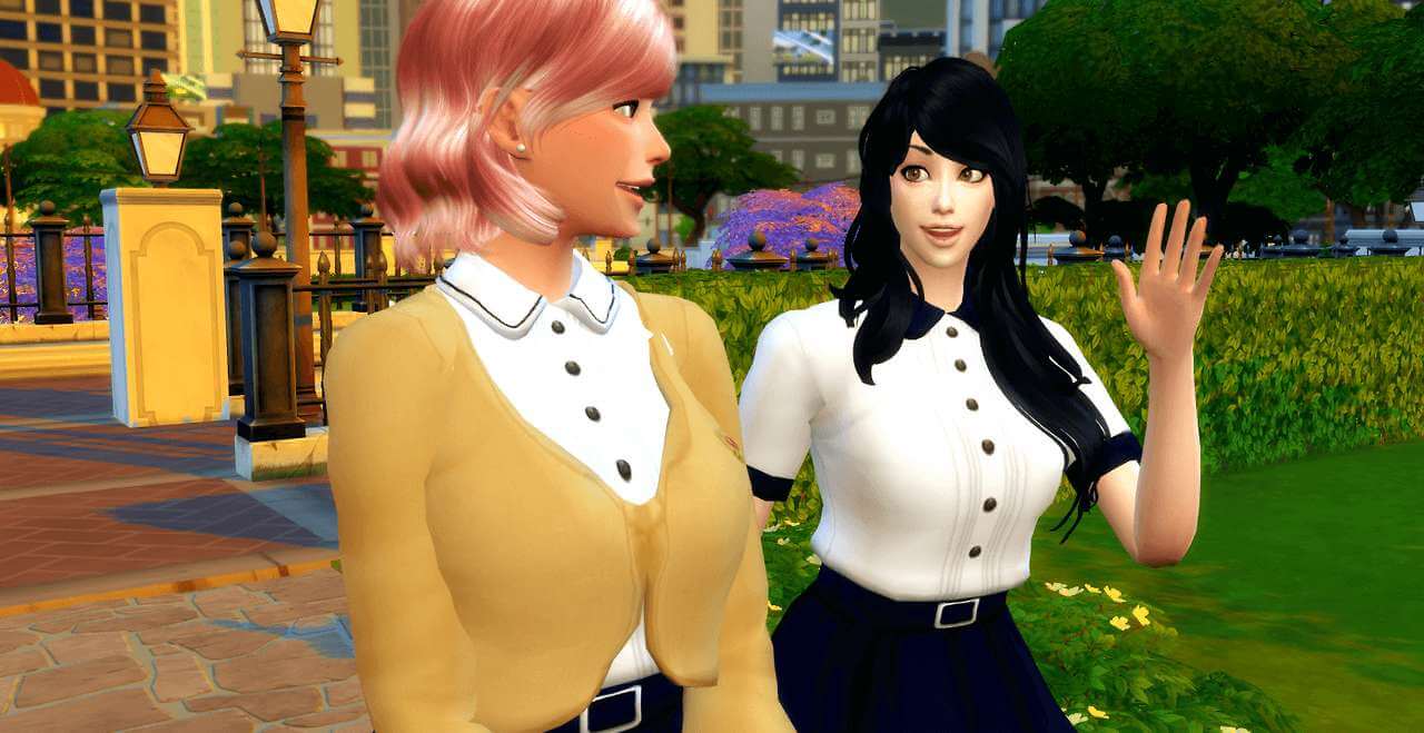 Back to School Poses - Sims4File