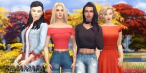 Bestie Pose Set - Sims4File