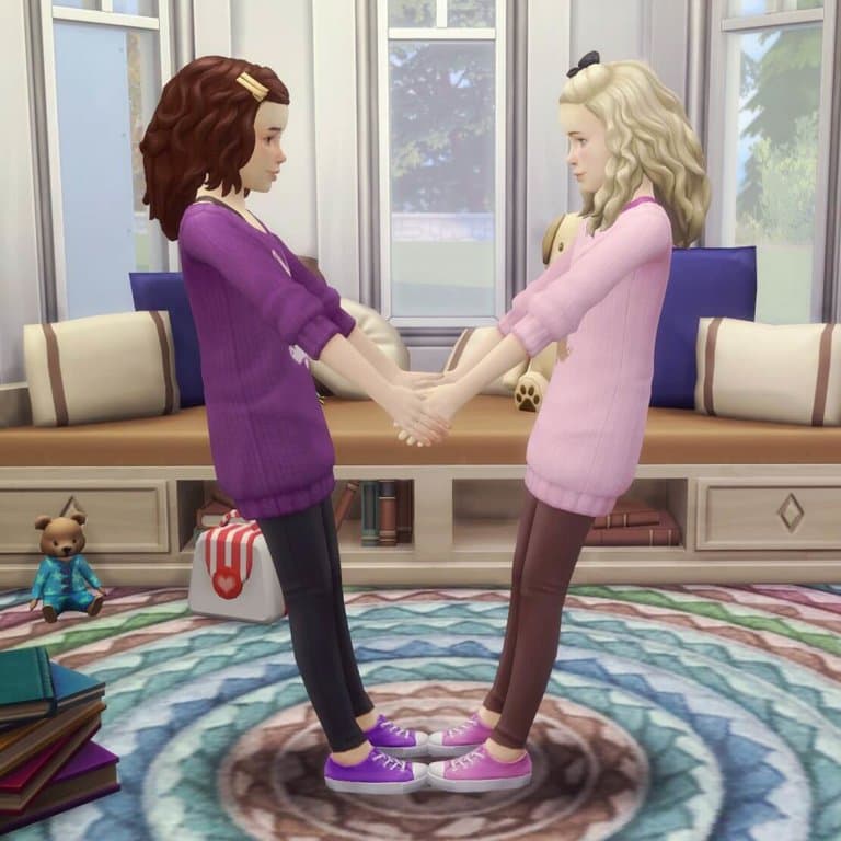 Bestie Pose Pack - Sims4File