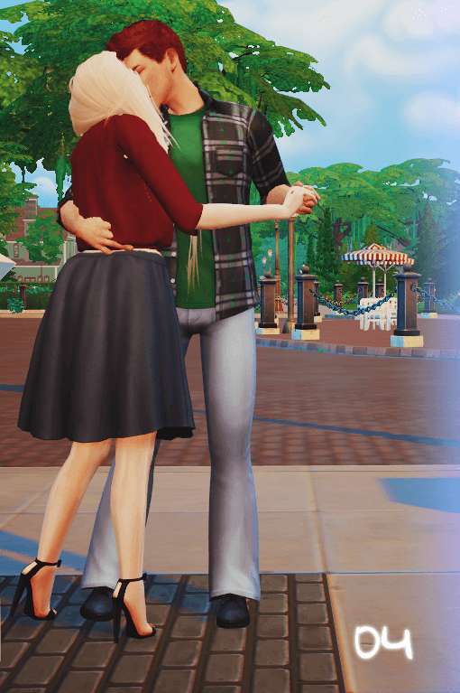 THE NOTEBOOK POSE PACK - Sims4File