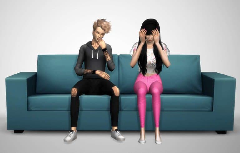 The Art of Arguing Poses - Sims4File