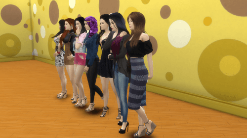 Top Model Pose - Sims4File