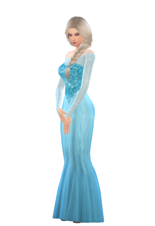 Posepack Elsa (Frozen) - Sims4File