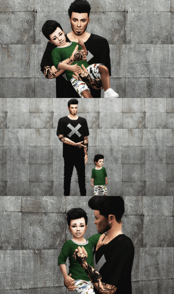 [Thlx] Dad Poses - Sims4File