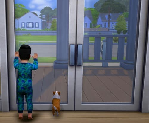 Waiting On Dad Pose Pack - Sims4File