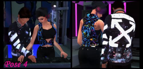 DJ Love Pose Pack - Sims4File