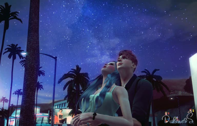 Night sky - Sims4File