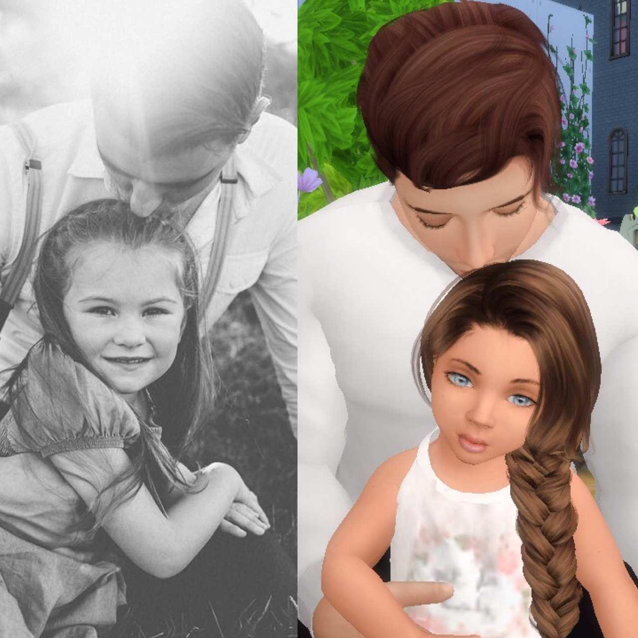 Daddy's Little Girl Pose Pack - Sims4File