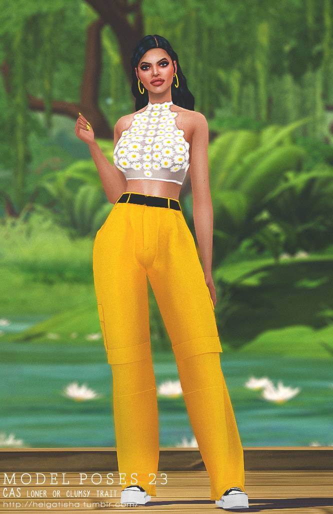 Model poses 23 - Sims4File