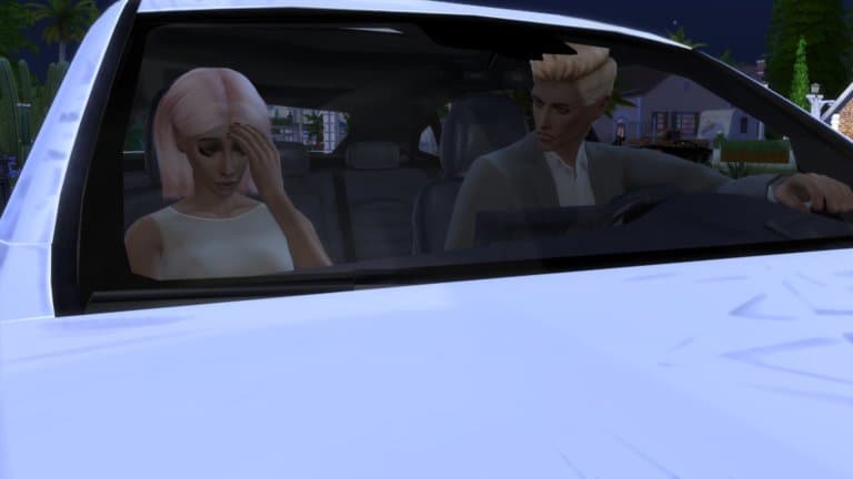 Animation in the car - Sims4File