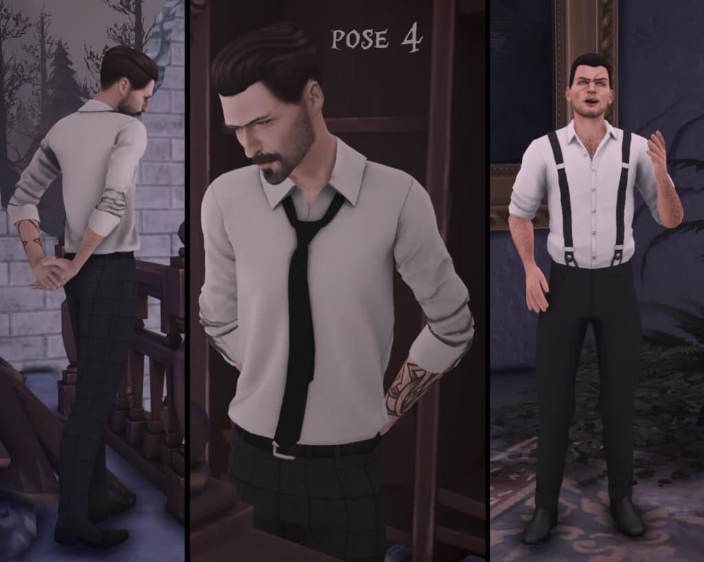 Vampire Slayer Pose Pack - Sims4File