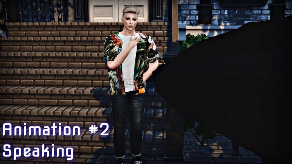 Animations Pack #2 Speaking/Listening - Sims4File