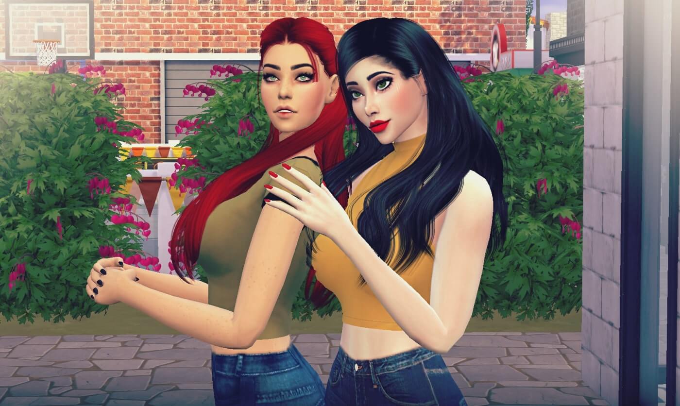 Best Friends Pose Pack - Sims4File