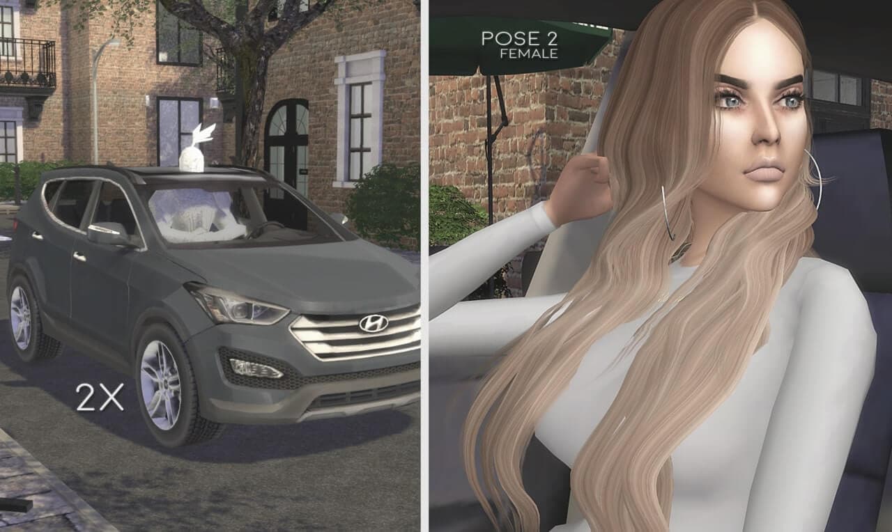 Let’s Drive Pose Pack - Sims4File