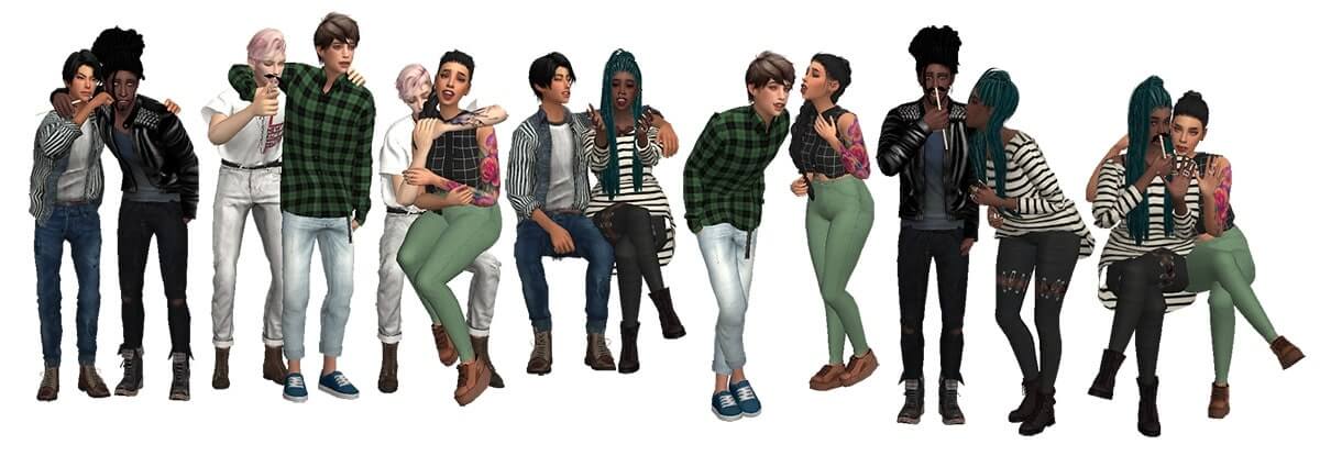 Days of youth - photobooth - Sims4File