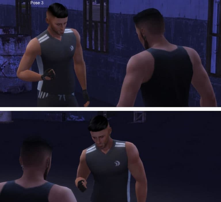 The Final Fight Pose Pack - Sims4File