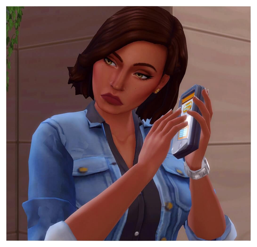 Phone Emotion Pose Pack - Sims4File