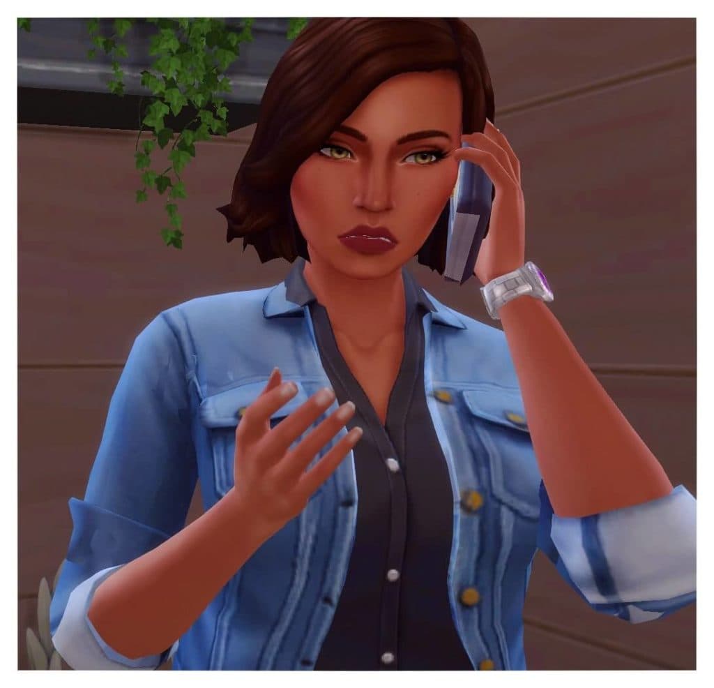Phone Emotion Pose Pack - Sims4File