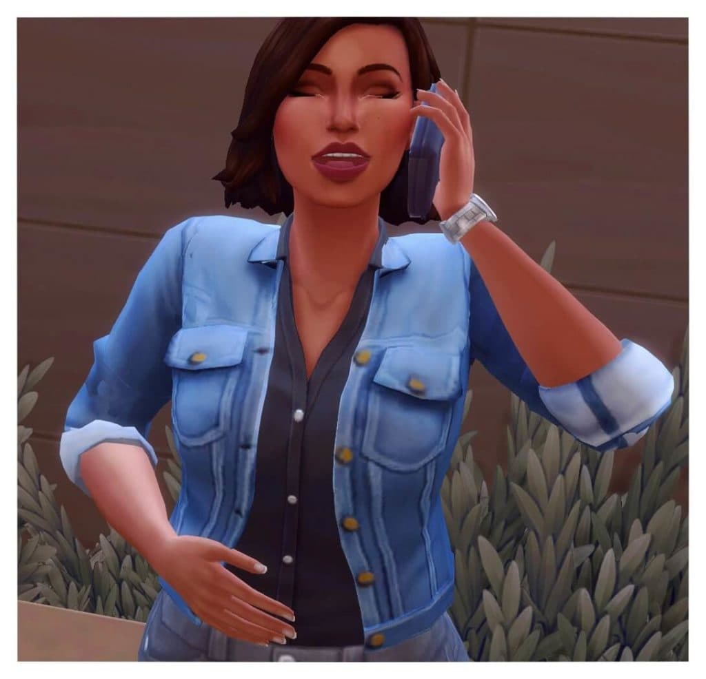 Phone Emotion Pose Pack - Sims4File