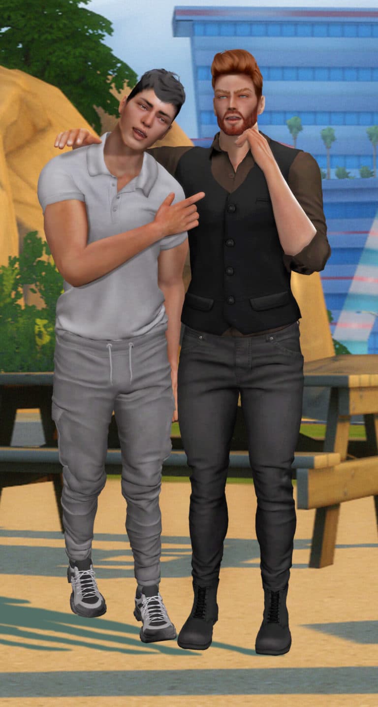 FRIENDS POSE - Sims4File